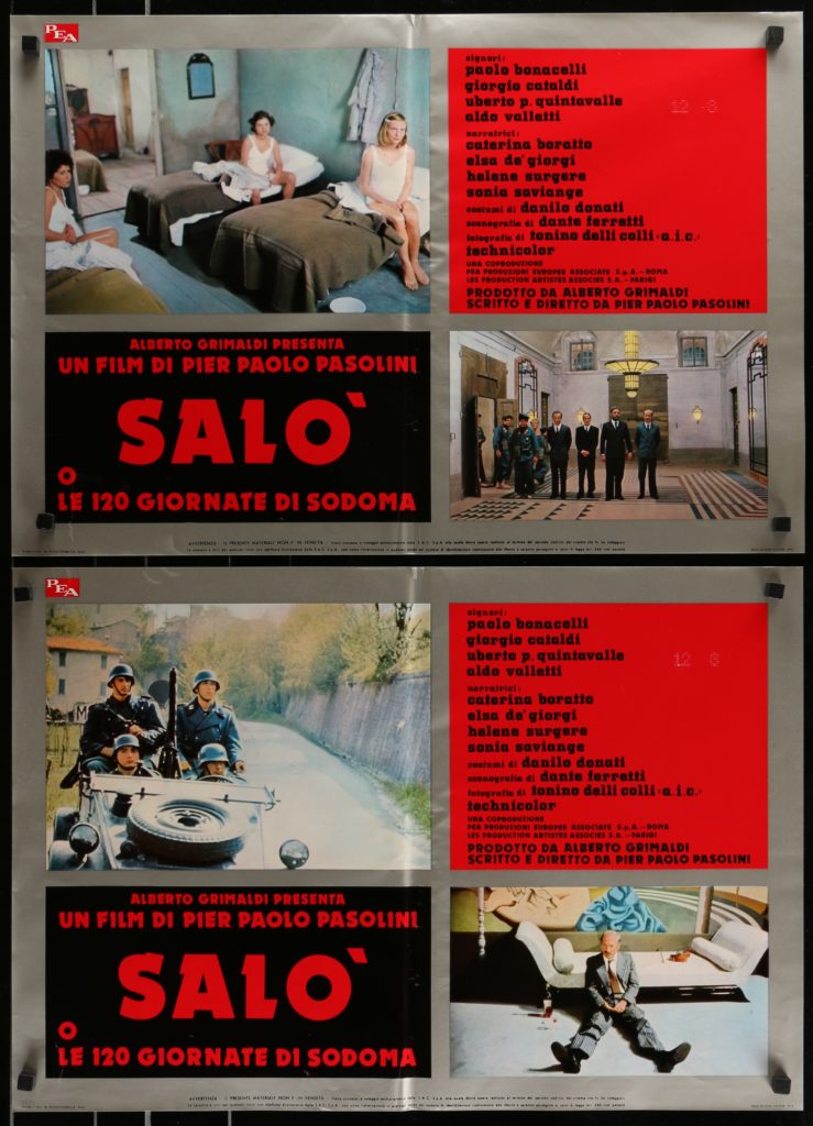 SALÒ, OR THE 120 DAYS OF SODOM [SALÒ O LE 120 GIORNATE DI SODOMA] (1975 ...