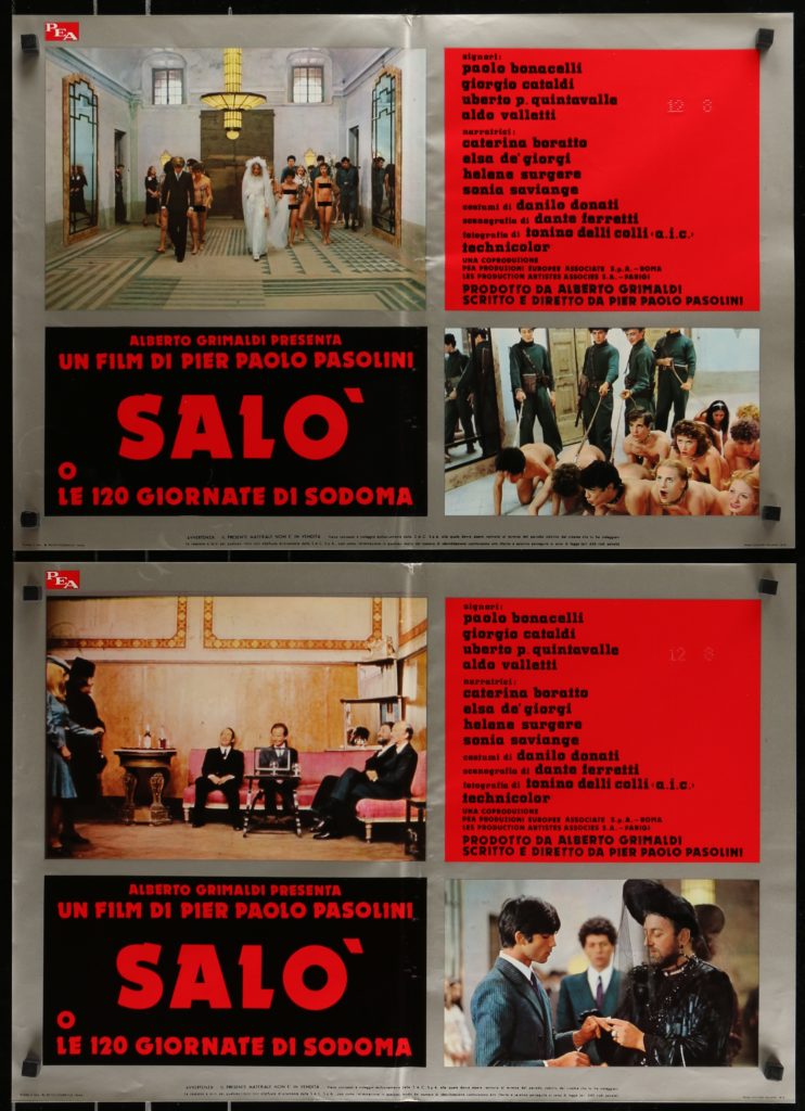 SALÒ, OR THE 120 DAYS OF SODOM [SALÒ O LE 120 GIORNATE DI SODOMA] (1975 ...