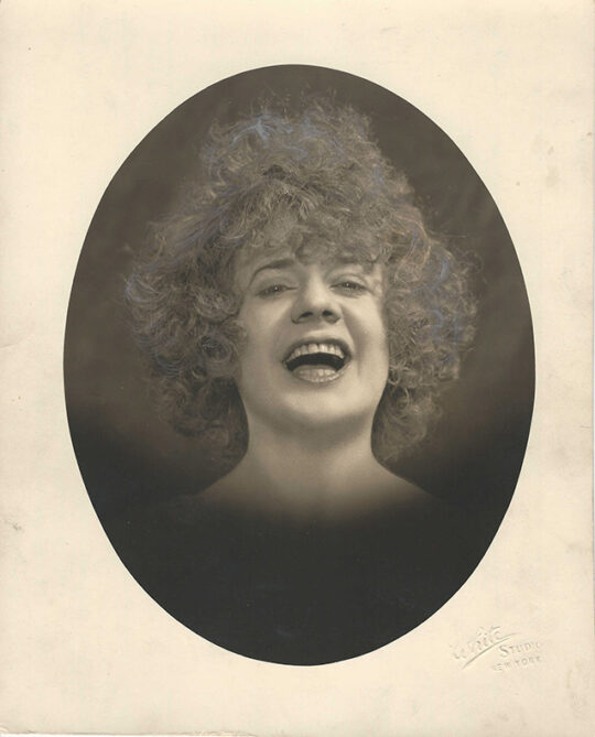 EVA TANGUAY (ca. 1925) Portrait of the "I Don't Care Girl" - WalterFilm