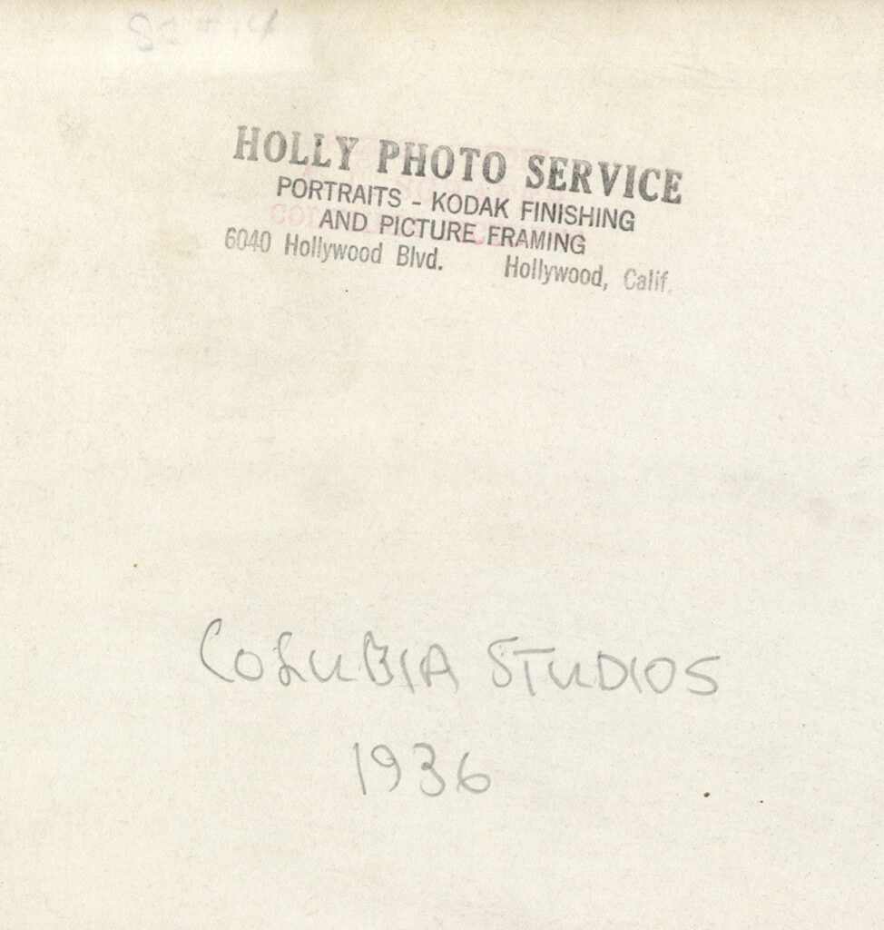 Collection of 6 photos documenting the Hollywood studios (ca. mid-1930s ...