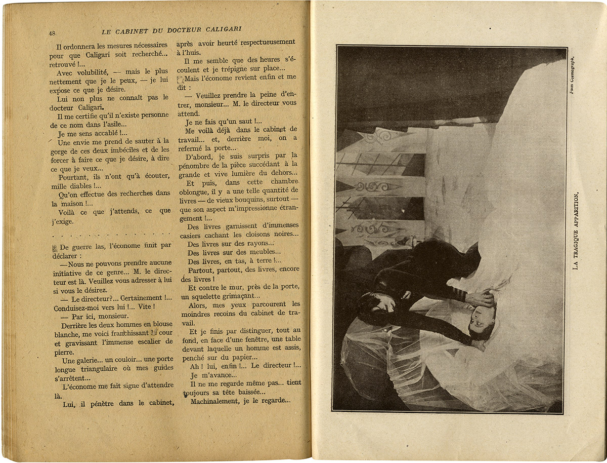LE CABINET DU DOCTEUR CALIGARI [THE CABINET OF DR. CALIGARI] (1922 ...