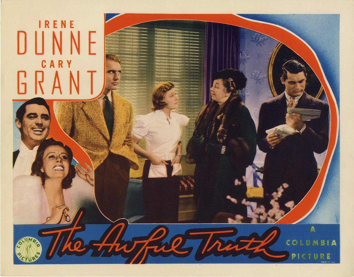 Leo McCarey (director) THE AWFUL TRUTH [1937] Lobby card - WalterFilm