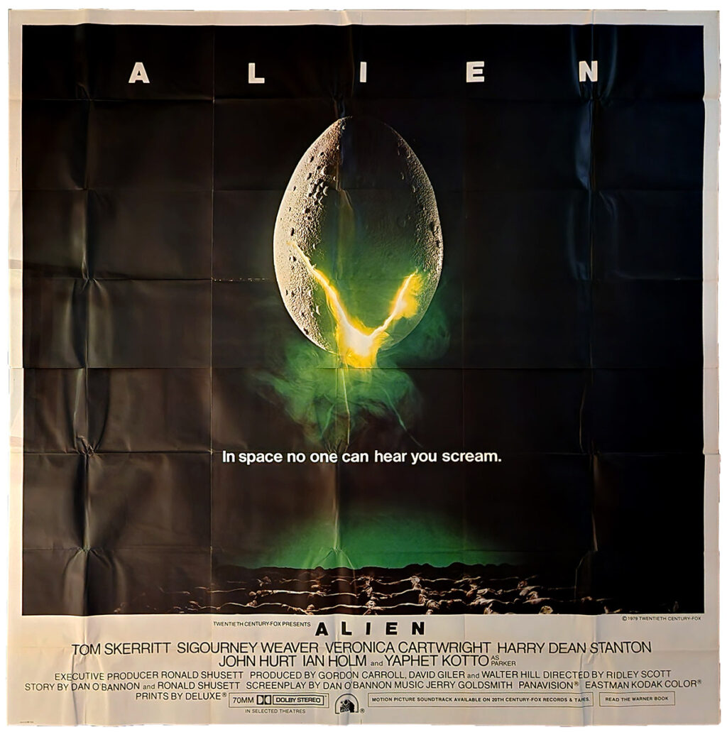 ALIEN (1979) Six-sheet poster - WalterFilm