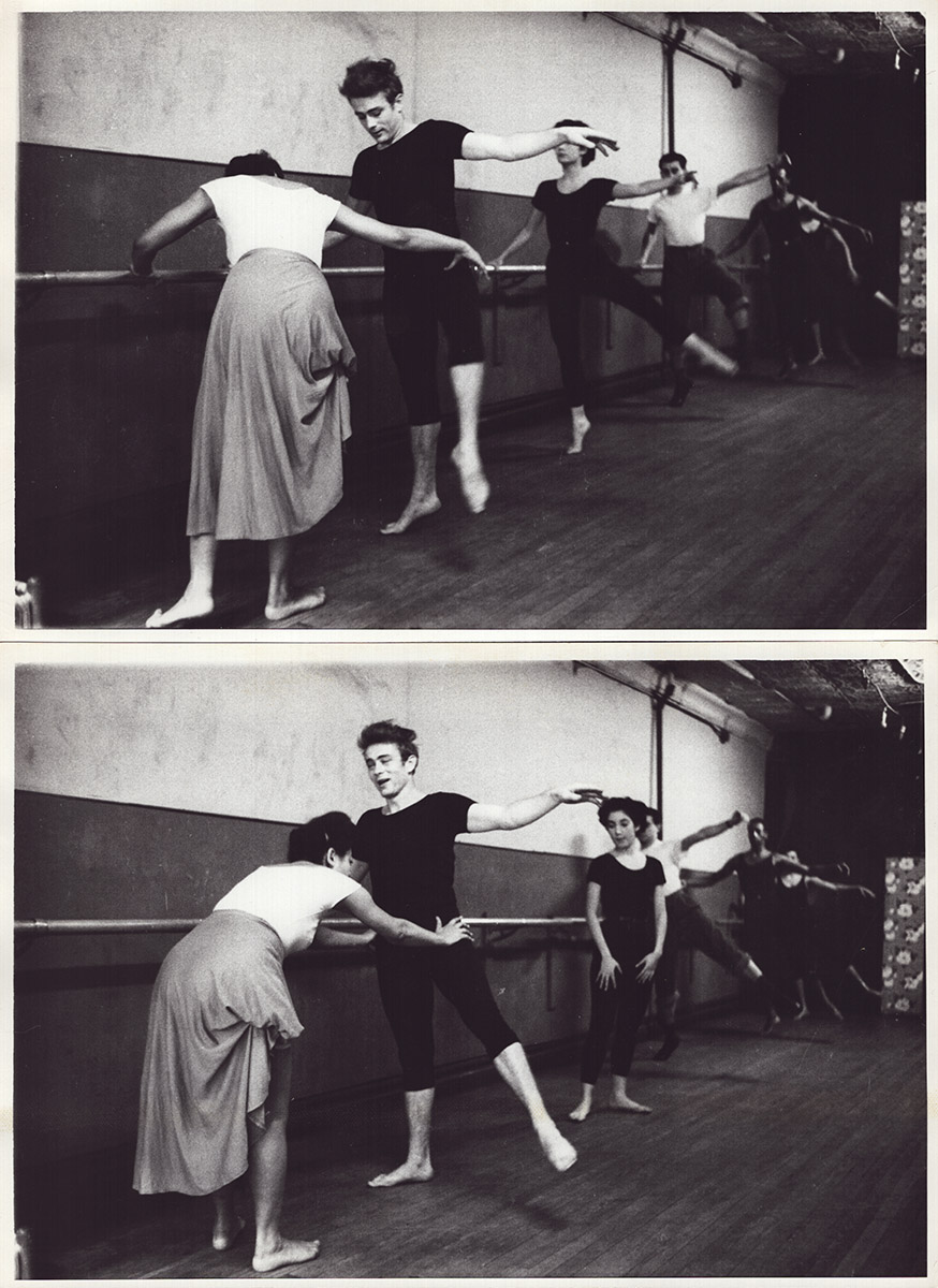 JAMES DEAN TAKES KATHERINE DUNHAM DANCE CLASS (1955) Photo archive ...